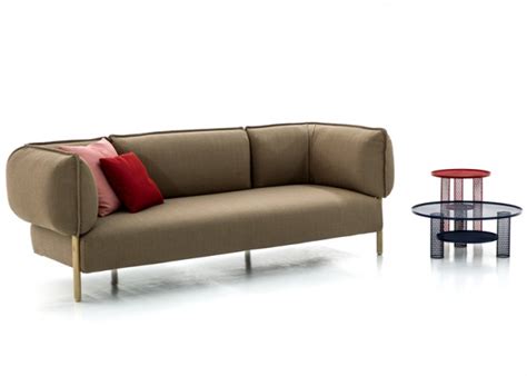 Patricia Urquiola Upholsters Modular Sofa For Moroso In Jersey Fabric