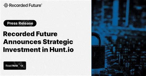 Recorded Future Announces Strategic Investment In Christopher Coburn
