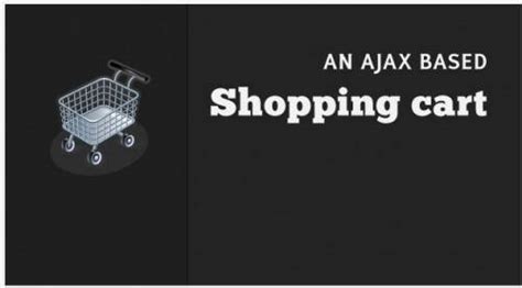 Top 8 Free Shopping Cart Jquery Plugins And Tutorials