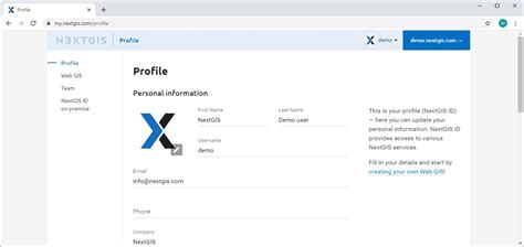 Team Management NextGIS