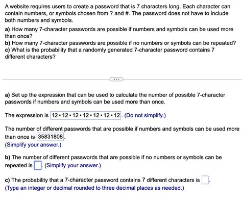 Solved A Website Requires Users To Create A Password That Is