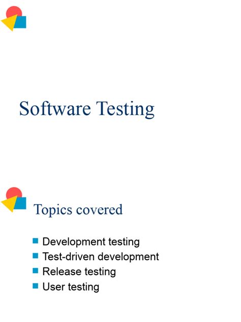 Lecture 2122 Pdf Software Testing Unit Testing