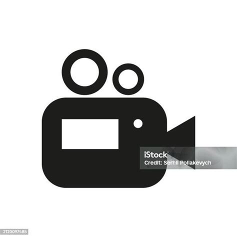 빈티지 비디오 카메라 아이콘입니다 클래식 필름 레코딩 장비 올드 스쿨 시네마 상징입니다 레트로 캠코더 그래픽입니다 벡터 일러스트 레이 션입니다 주당순이익 10 가정용