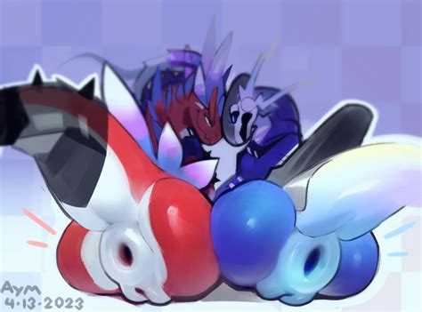 Rule 34 2023 Ancient Pokemon Anus Aymbord Blue Body Dragon Duo Female Femalefemale Feral