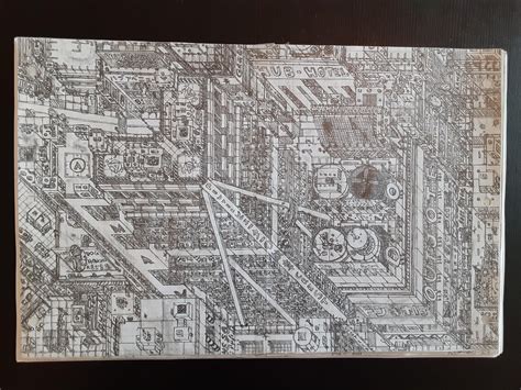 A Compilation Of All The Cityscape Maps Ive Drawn Over The Past Year