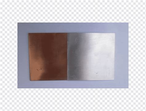 바이메탈 알루미늄 판금 금속판 직사각형 기타 금속 Png Pngwing
