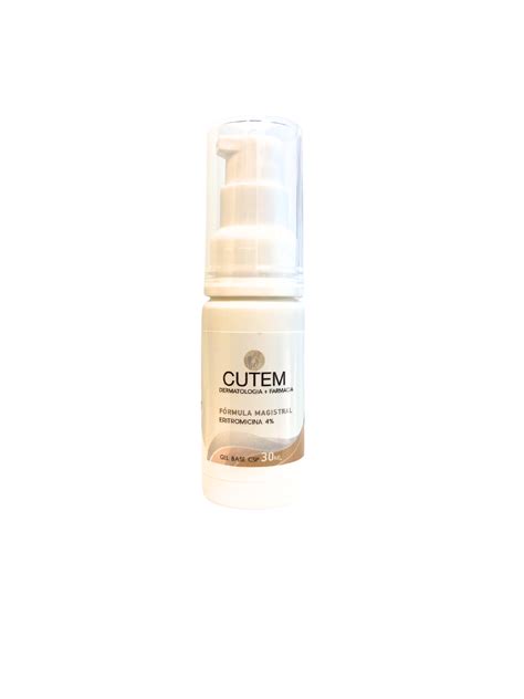 Cutem Eritromicina 4 Gel Base Csp 30 Ml Farmacia Cutem