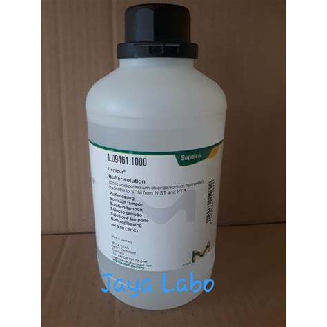 Jual Merck 109461 Buffer Solution Ph 9 1 Liter Shopee Indonesia