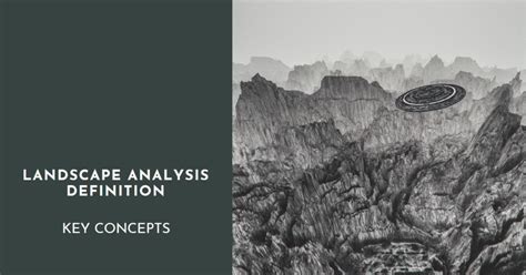 Landscape Analysis Definition Key Concepts Archova Visuals