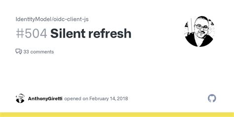 Silent Refresh · Issue 504 · Identitymodeloidc Client Js · Github
