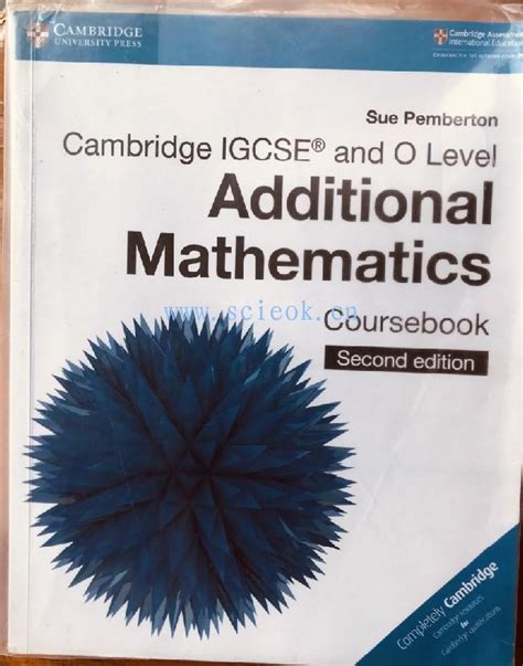 Cambridge Igcse And O Level Additional Mathematics Coursebook 备战深国交网