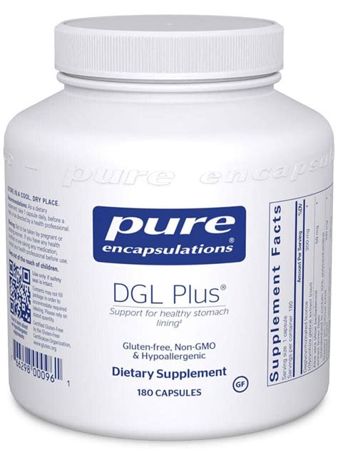 dgl plus® pure prescriptions