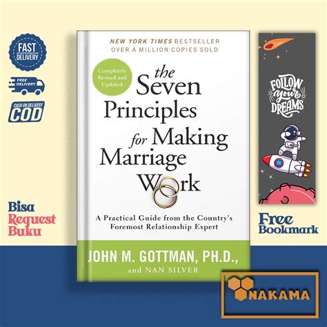 Jual The Seven Principles For Making Marriage Work By John Gottman Phd