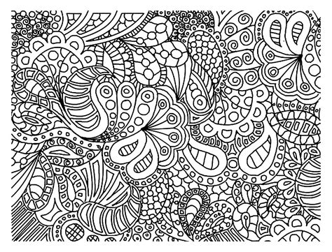 Free Printable Doodle Coloring Pages Fun And Easy Printables For Everyone