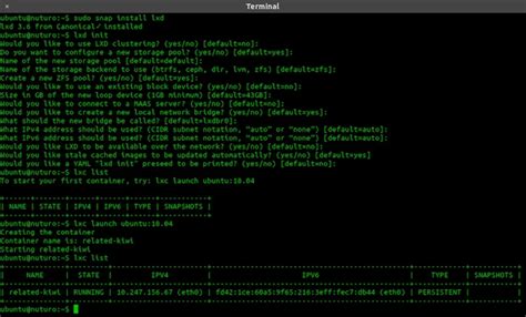 LXD No Linux Veja Como Instalar Via Snap
