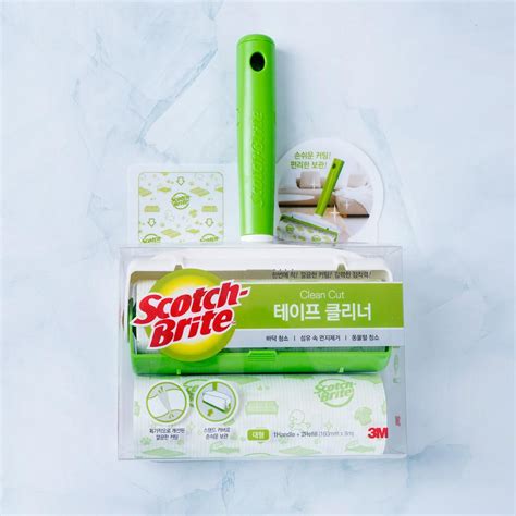 3m 대형 테이프 클리너 기획 핸들1160mm리필2입 배민스토어
