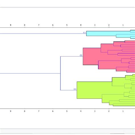 Dendrogram For 1558 Rules Discovered With Their Antecedents Download