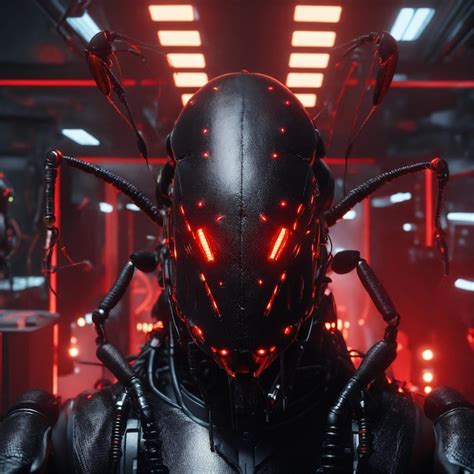 Premium Photo Cyberpunk Ai Robot