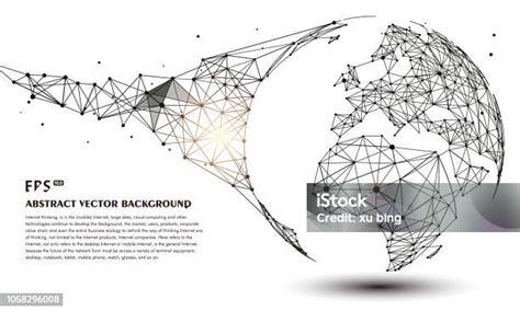 다각형 메쉬 추상적인 기술 배경 인터넷 연결 과학 및 기술 배경 인공 지능 및 클라우드 컴퓨팅 빅 데이터 0명에 대한 스톡 벡터 아트 및 기타 이미지 Istock