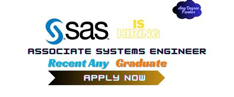 Join As Sas As Associate Systems Engineer Apply Now