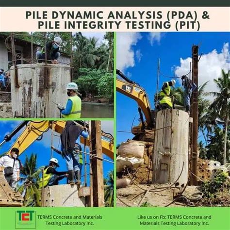 Pile Dynamic Analysis And Low Strain Pile Integrity Testing Terms