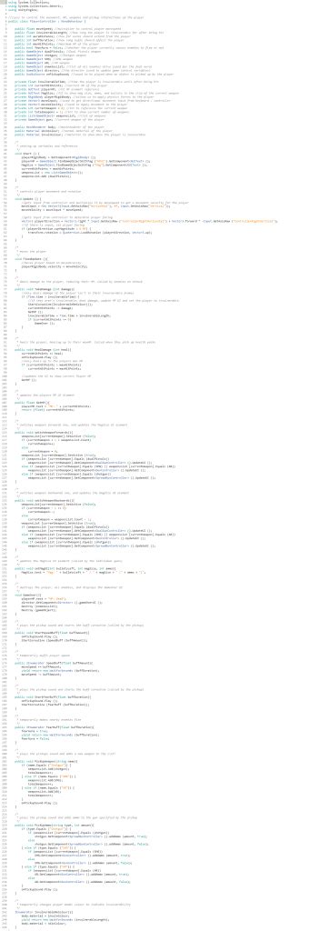 player controller tomos ai for games scripts