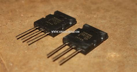 Data Dan Persamaan Transistor Toshiba 2sc5200 Dan 2sa1943 Soldiradem Blog
