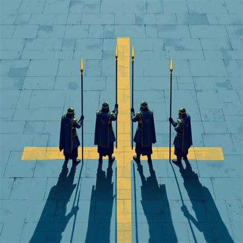 Free Guardians At Cross Image Guardians Warriors Ceremonial