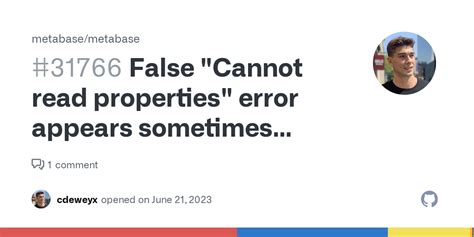 False Cannot Read Properties Error Appears Sometimes When Saving A
