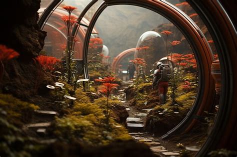 Premium Ai Image An Beyond Earths Horizon The Space Frontier