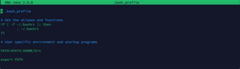 How To Edit Bash Profile In Linux A Comprehensive Guide
