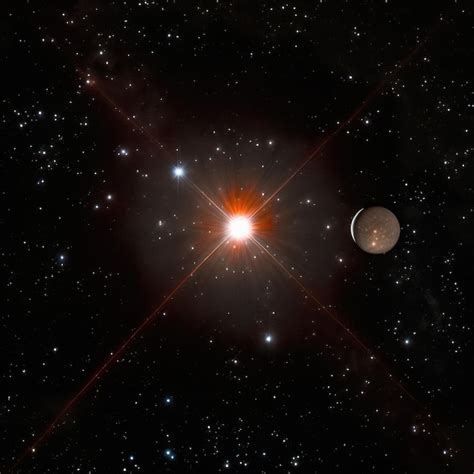 Proxima Centauri B Orbita Sua Estrela Mãe A Uma Distância De