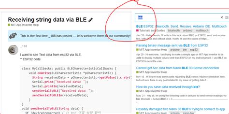 Receiving String Data Via Ble Mit App Inventor Help Mit App Inventor Community