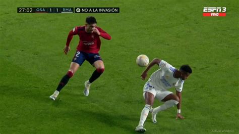 Rodrygo와 레알 마드리드 Vs 오사수나에서 라리가 산탄데르를 위해 오토 패스를 사용한 그의 훌륭한 볼 컨트롤 Infobae