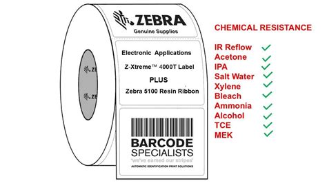 Barcode Specialists Electronics Labelling Solutions