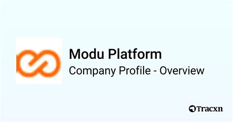 Modu Platform Company Profile Competitors Tracxn