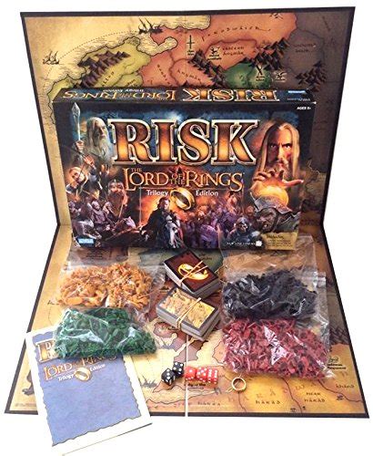 Risk Lord Of The Rings Trilogy Edition