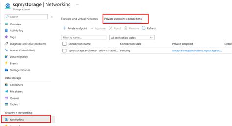 Connecting To Azure Storage From Synapse Analytics Using Private Endpoint Seequality