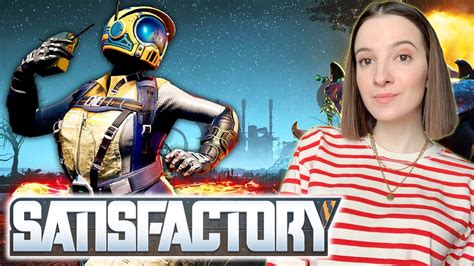 ПЕРВЫЙ ВЗГЛЯД на SATISFACTORY | Прохождение САТИСФАКТОРИ на Русском ...