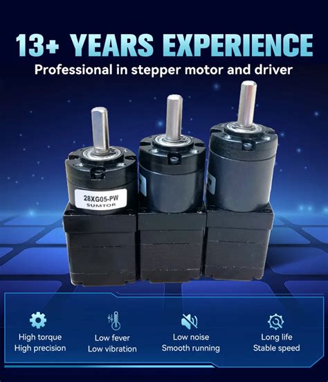 Sumtor Reducer Gearbox Stepper Motor Planetary Reducer 28hs5006a4