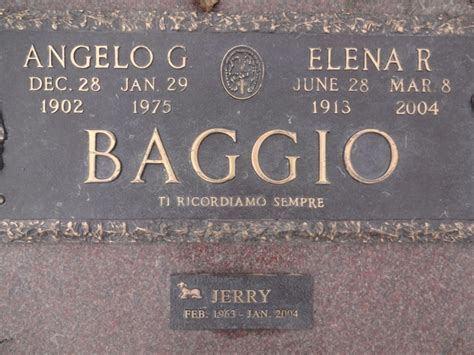 Angelo Gino Baggio 1902 1975 Find A Grave Memorial