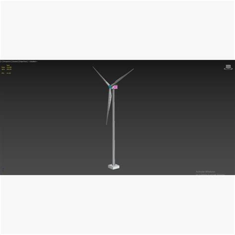 Wind Turbine Ge Haliade X 13mw 3d Model Download Infrastructure