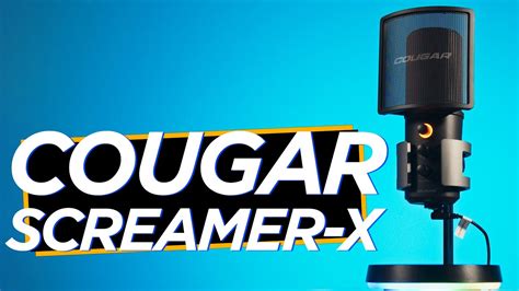 🎤 Огляд мікрофона для стрімерів cougar screamer x youtube