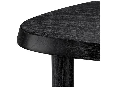 Eichholtz Briël L Coffee Table — Charcoal Grey Veneer Mid Century