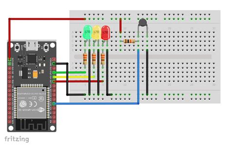 บทที่ 5 1 esp32 อ่านค่าเซนเซอร์อุณหภูมิ เทอร์มิสเตอร์ ntc แสดงผล led