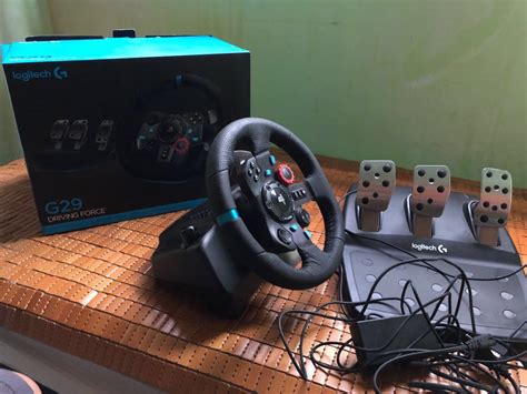 Logitech G Racing Wheel For Ps And Pc Video Gaming Gaming Accessories Controllers On Carousell