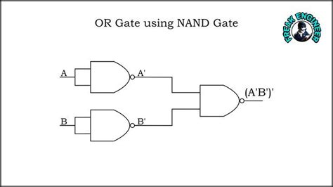 or gate using nand gate