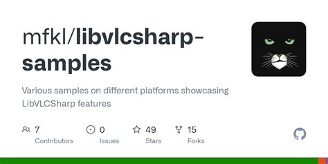 Github Mfkl Libvlcsharp Samples Various Samples On Different Platforms Showcasing Libvlcsharp