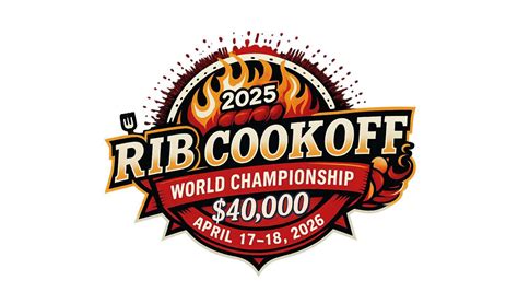 Rib The 2025 Rib Cookoff Association World Championship Is Officially