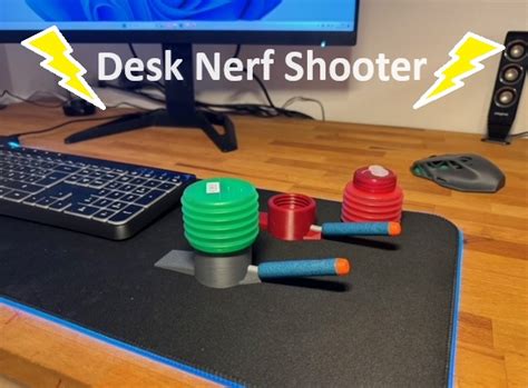 Desk Nerf Shooter By Reuter Corp MakerWorld